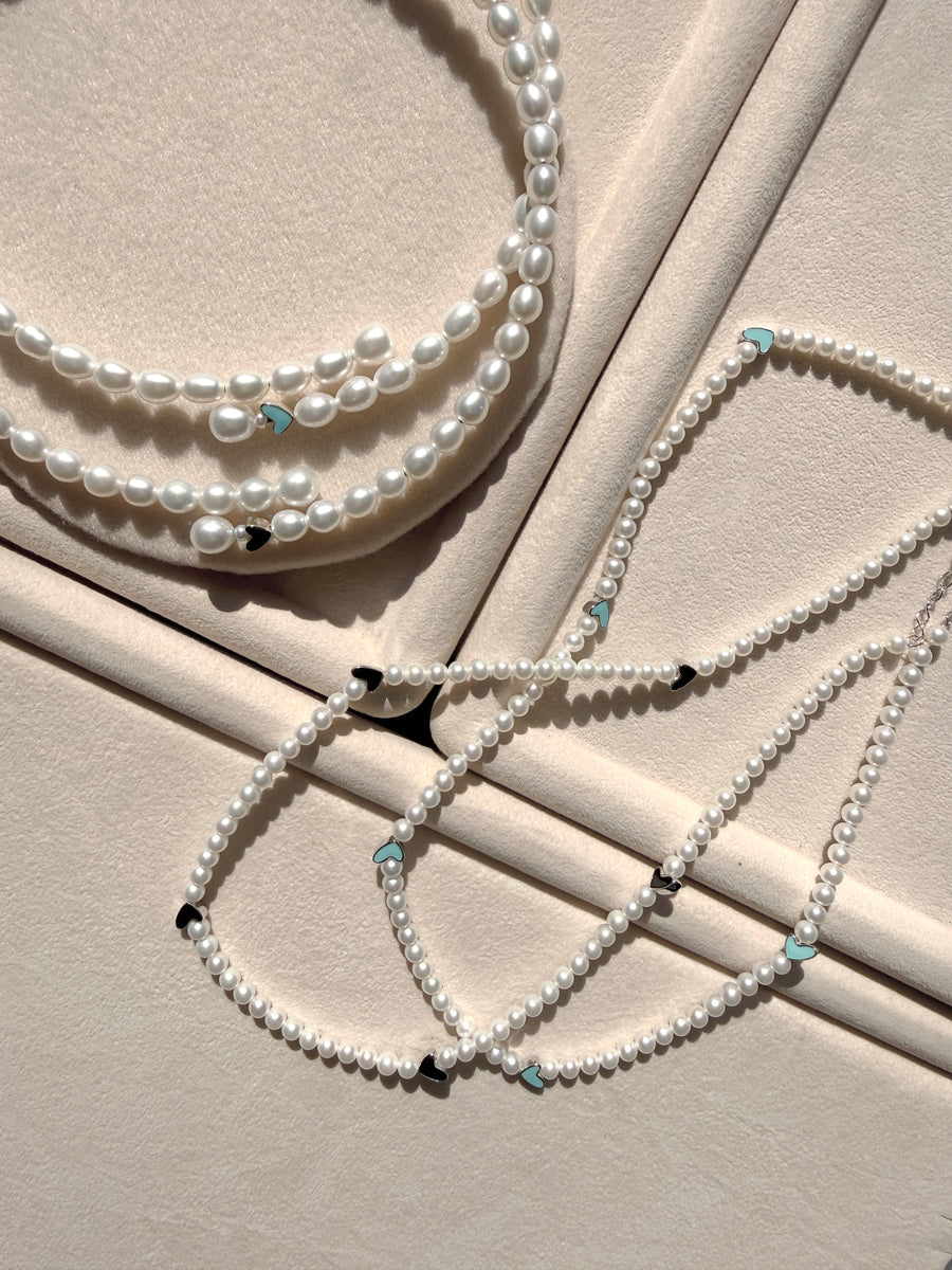 Spiral Pearl Choker – Pearlish