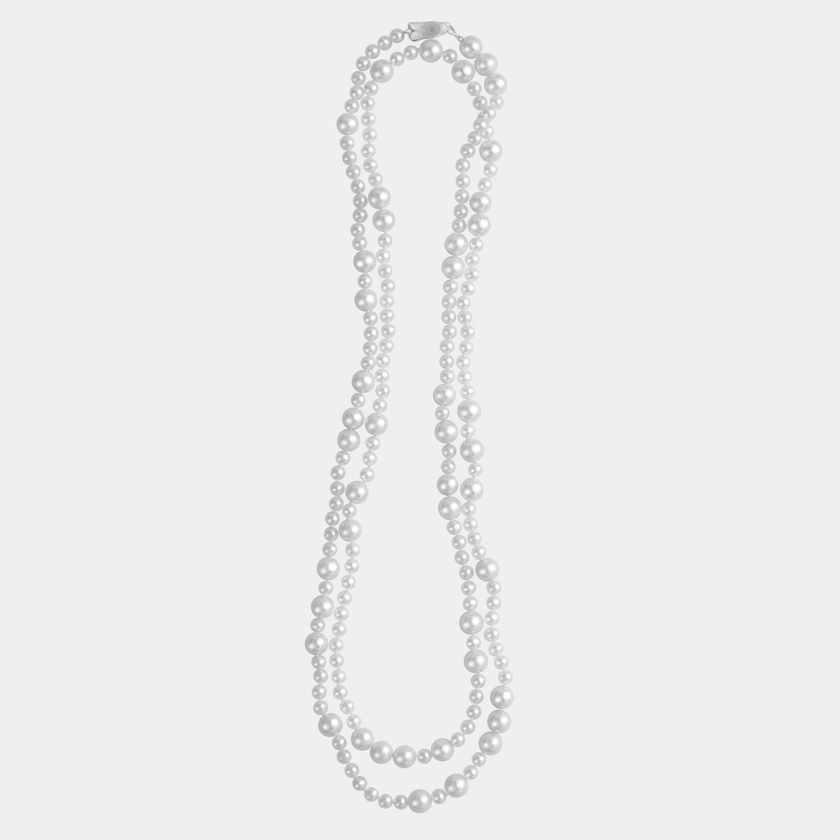 Fancy Pearl Necklace Long – Pearlish