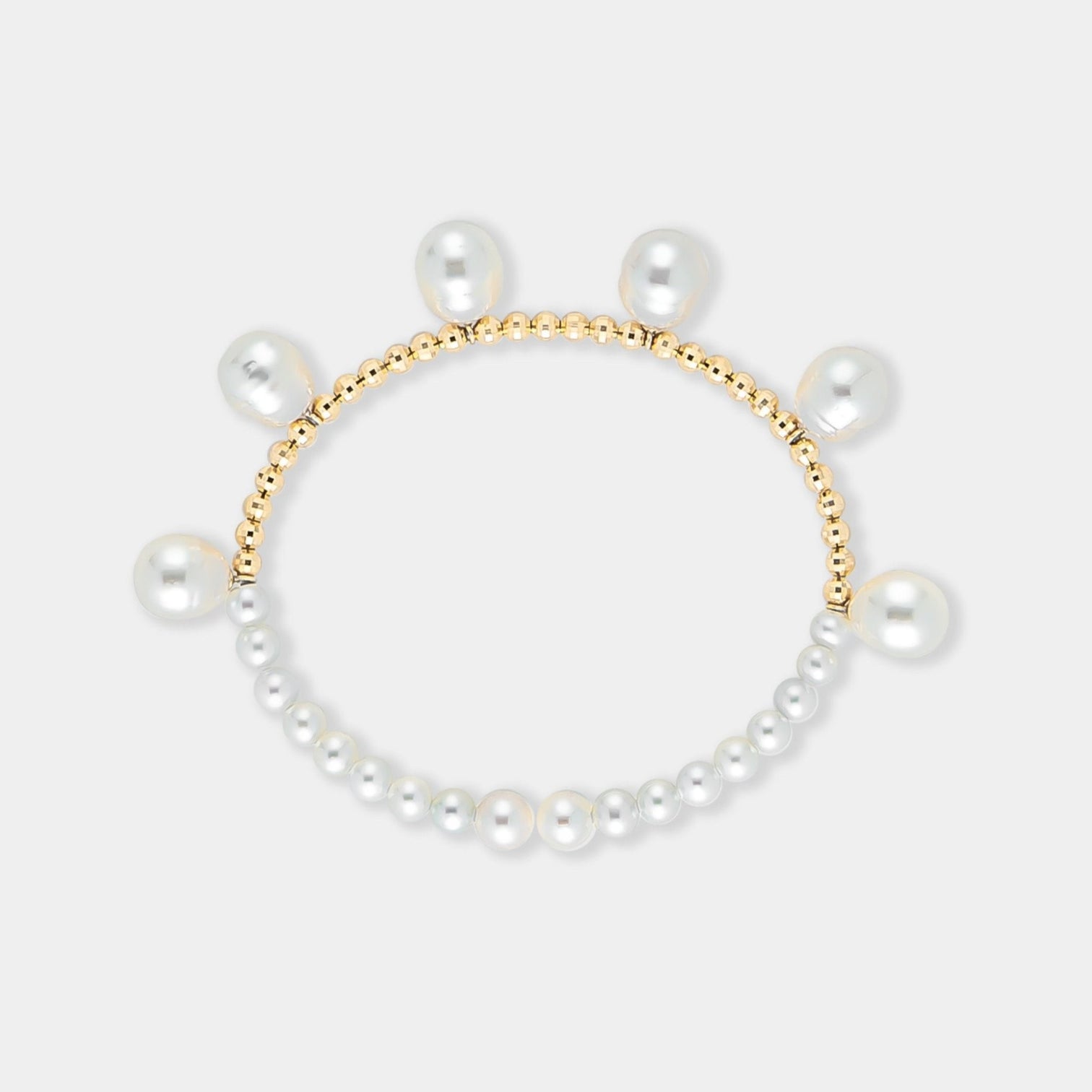 Pearl Dot x Gold Bracelet – Pearlish