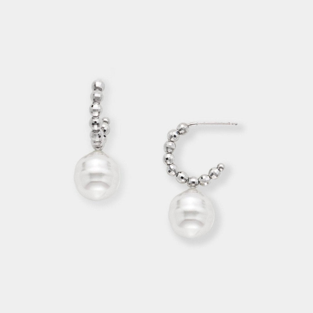 Pearl Dot x White Gold Pierce – Pearlish
