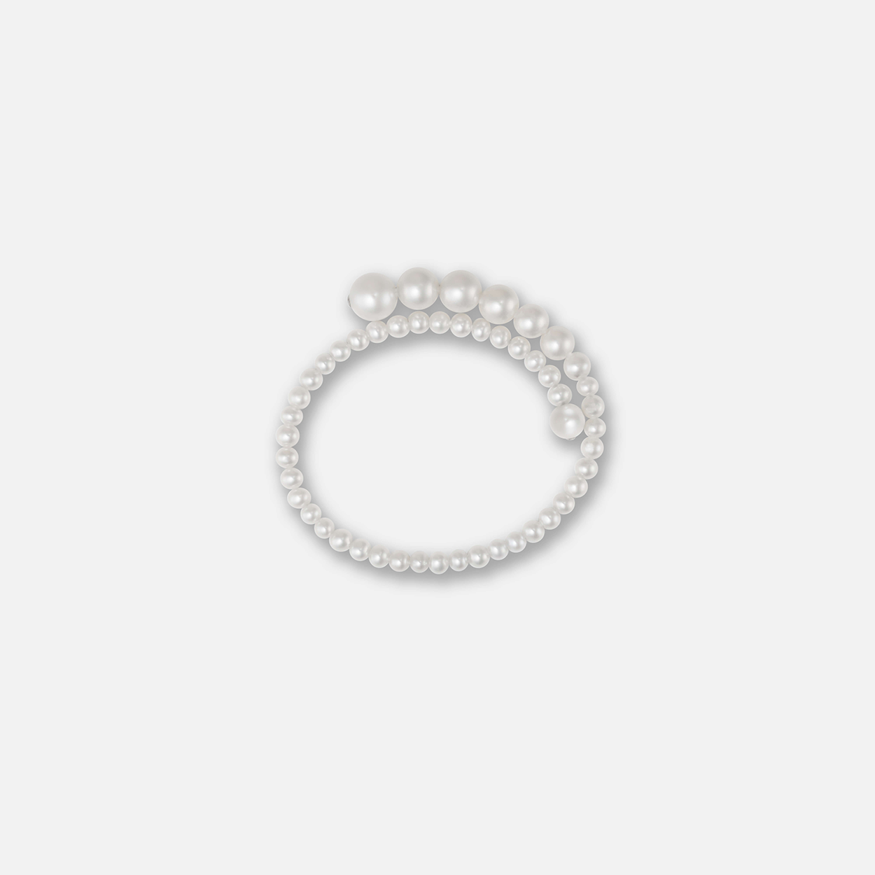 Pearl Dot x White Gold Bracelet – Pearlish